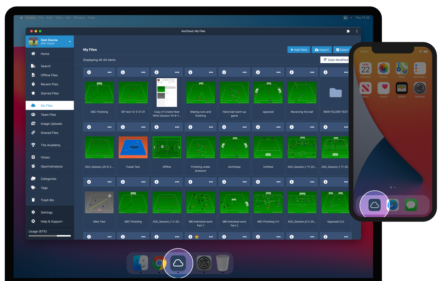 Save to Device for a Native Application Experience
