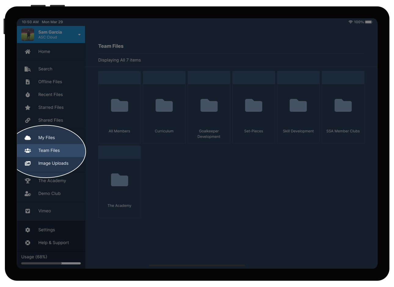 Personal & Team Folders 5